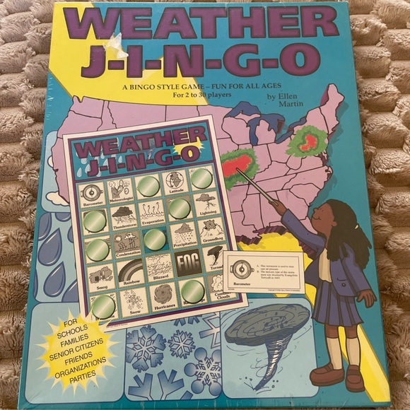Gary Grimm & Associates | Toys | New Weather Jingo Bingo Style Game ...
